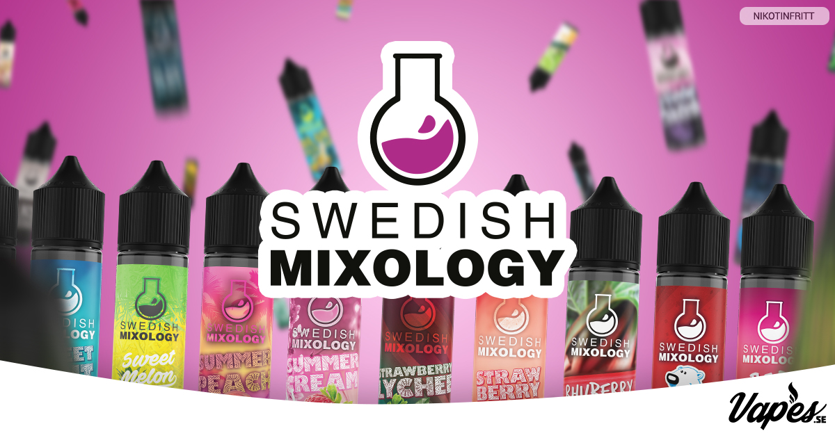 Swedish Mixology – Köp svensk e-juice hos Vapes.se