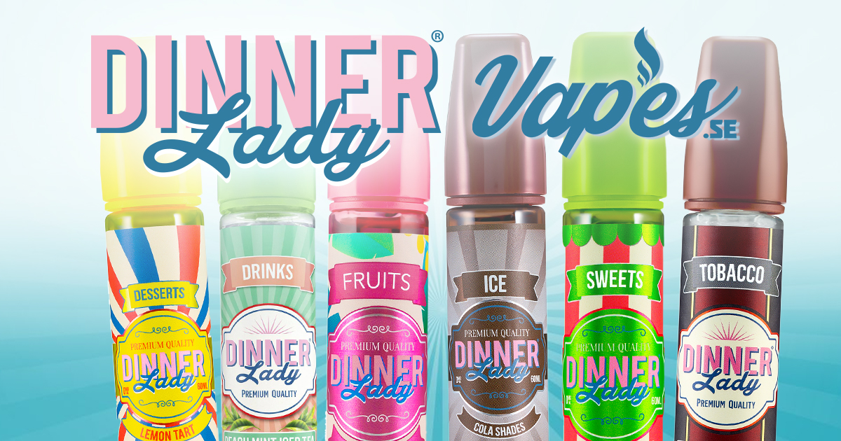 Köp Dinner Lady shortfills, nikotinsalt & koncentrat