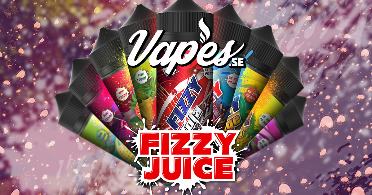 Fizzy e-juice | 40+ olika smaker - Vapes.se