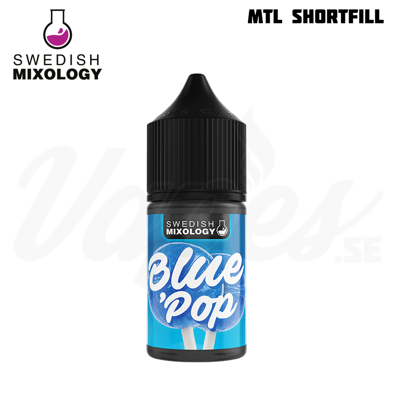 Swedish Mixology - Blue Pop (10 ml, MTL Shortfill) - Vapes.se - Ecigg i ...