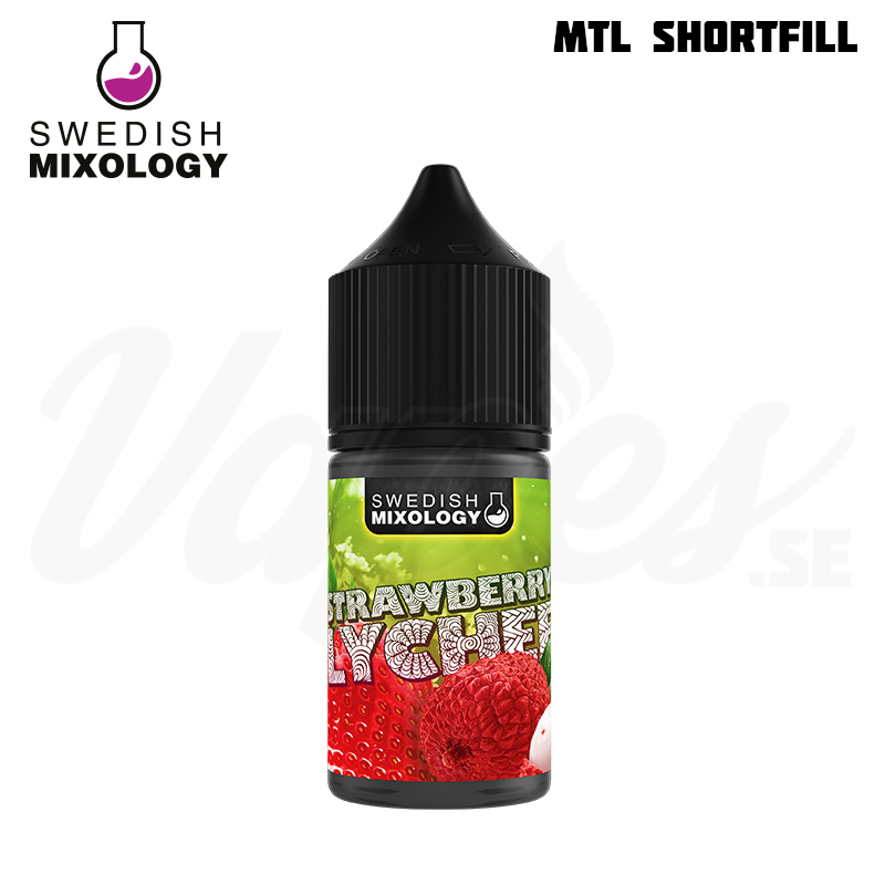 Swedish Mixology - Strawberry Lychee (10 ml, MTL Shortfill) - Vapes.se ...